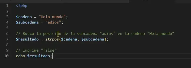 Cómo usar la función de PHP strpos | Andrés Ledo